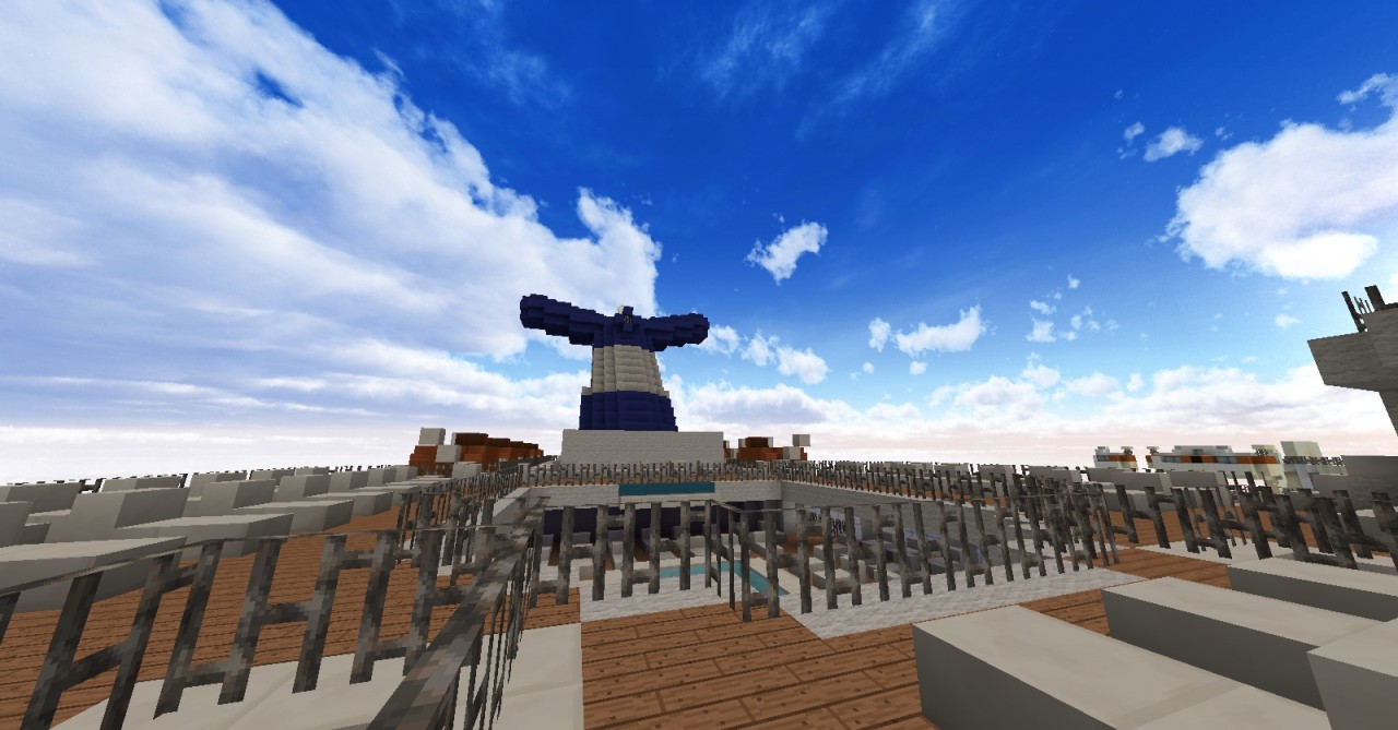Grand Celebration Cruise Ship - EXTERIOR ONLY + DOWNLOAD! Minecraft Map