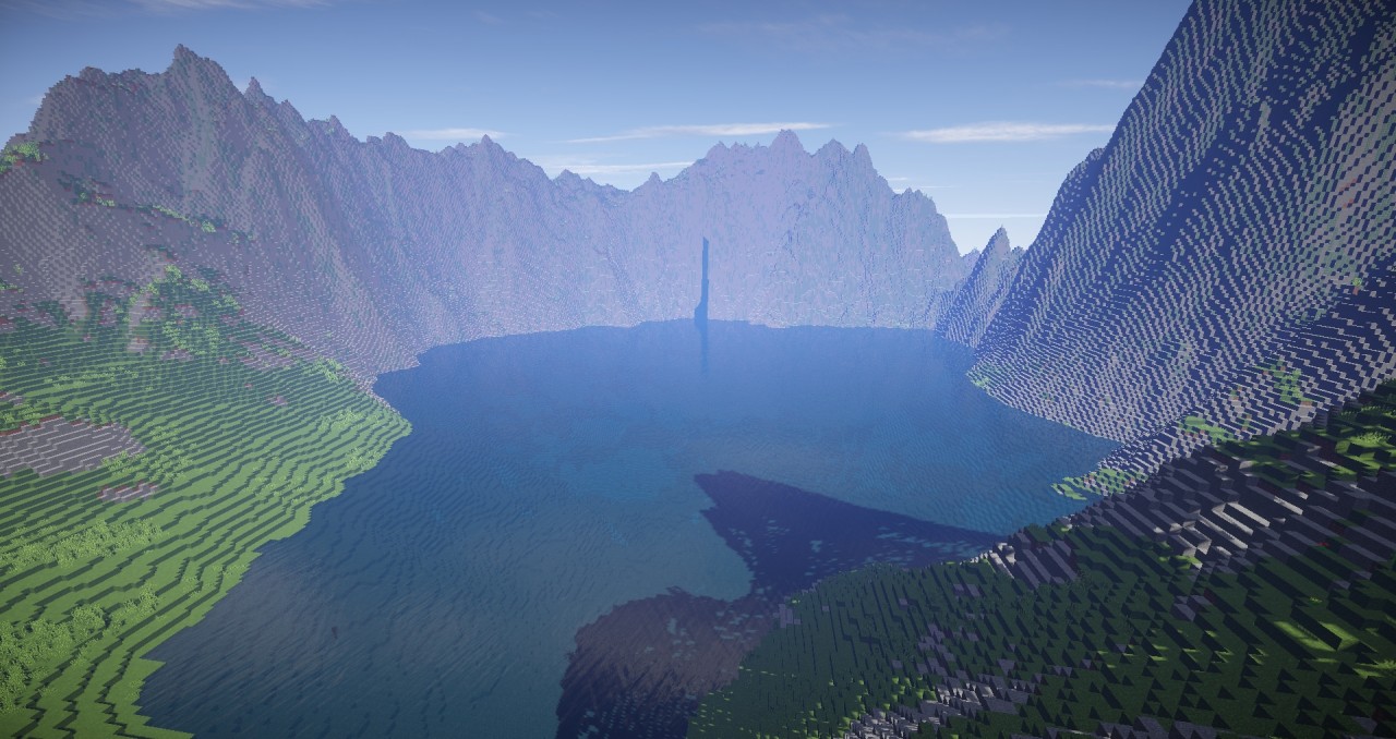 Mount Pinatubo Minecraft Map