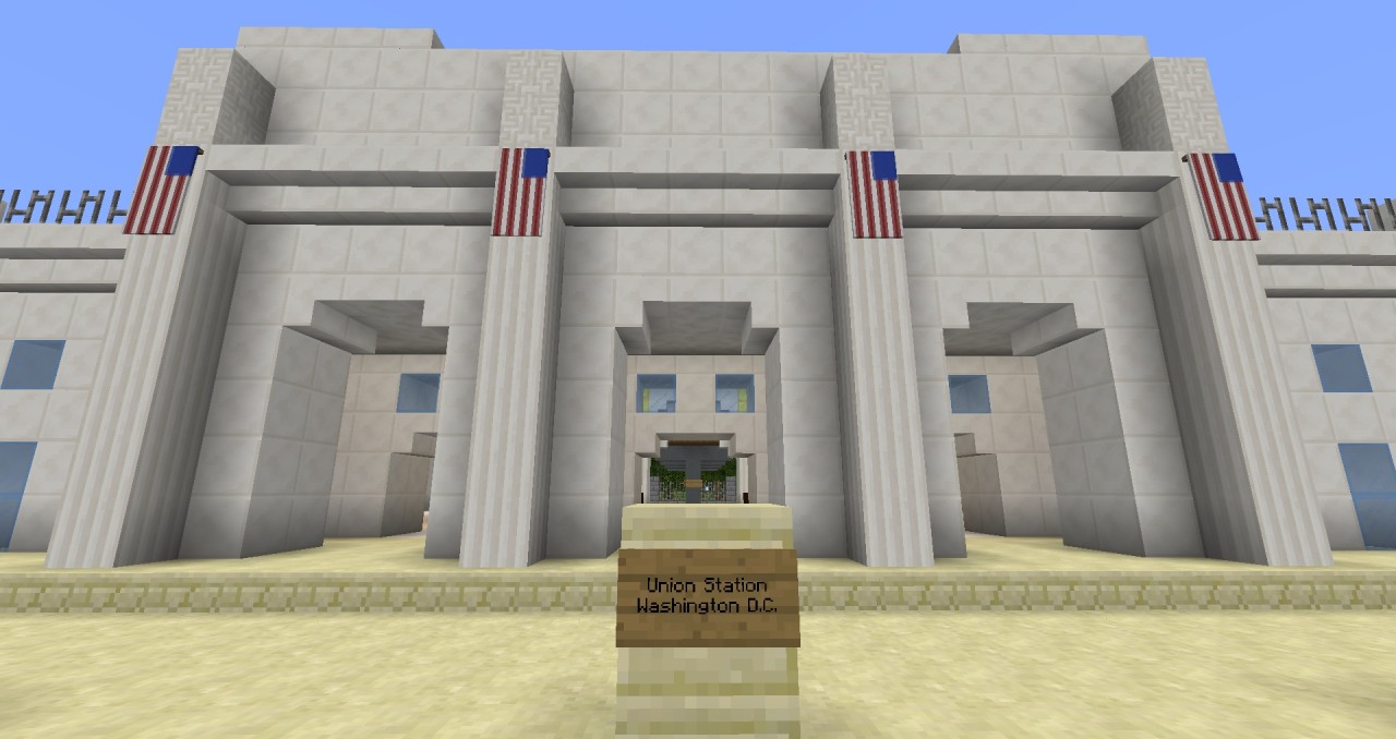 Union Station D.C. Minecraft Map