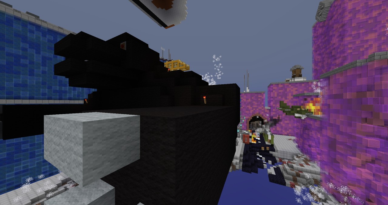 Burning Mobzilla by SePhiom Minecraft Map