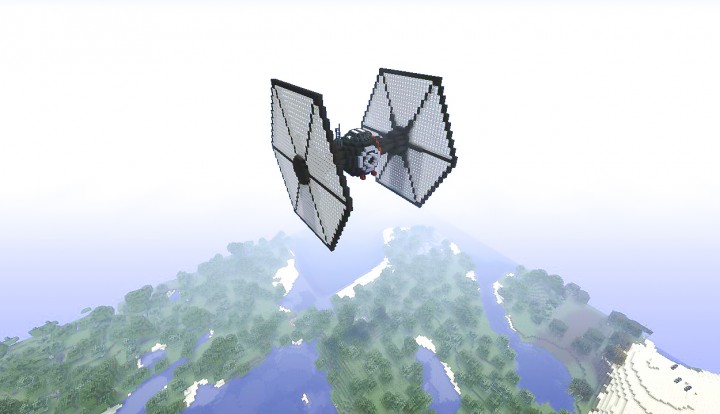Tie Fighter Minecraft Map