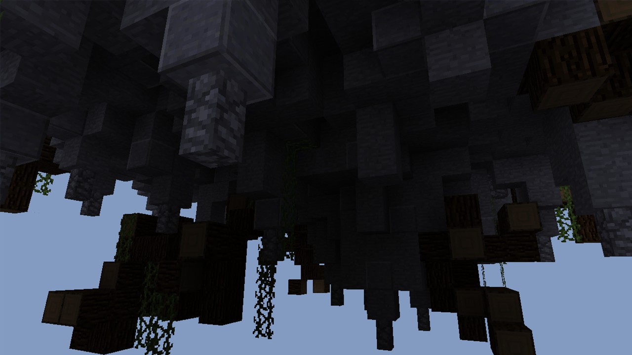 Tree Spawn, a Spawn Map (with vines) Minecraft Map