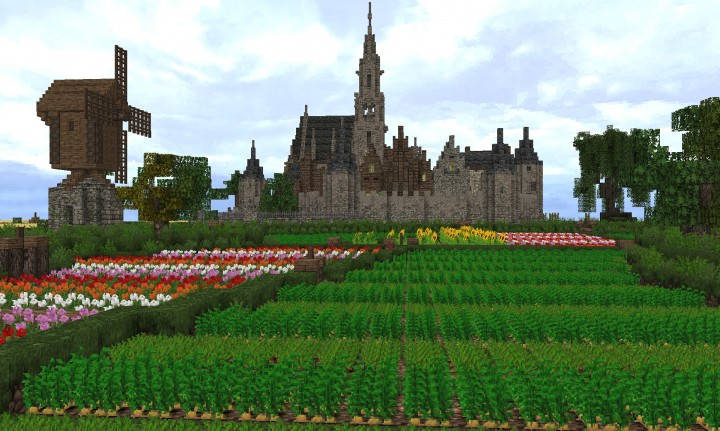 Play Europe: Antwerp and the Burgundian Netherlands Minecraft Map