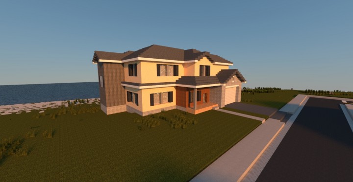 Beachfront House Minecraft Map