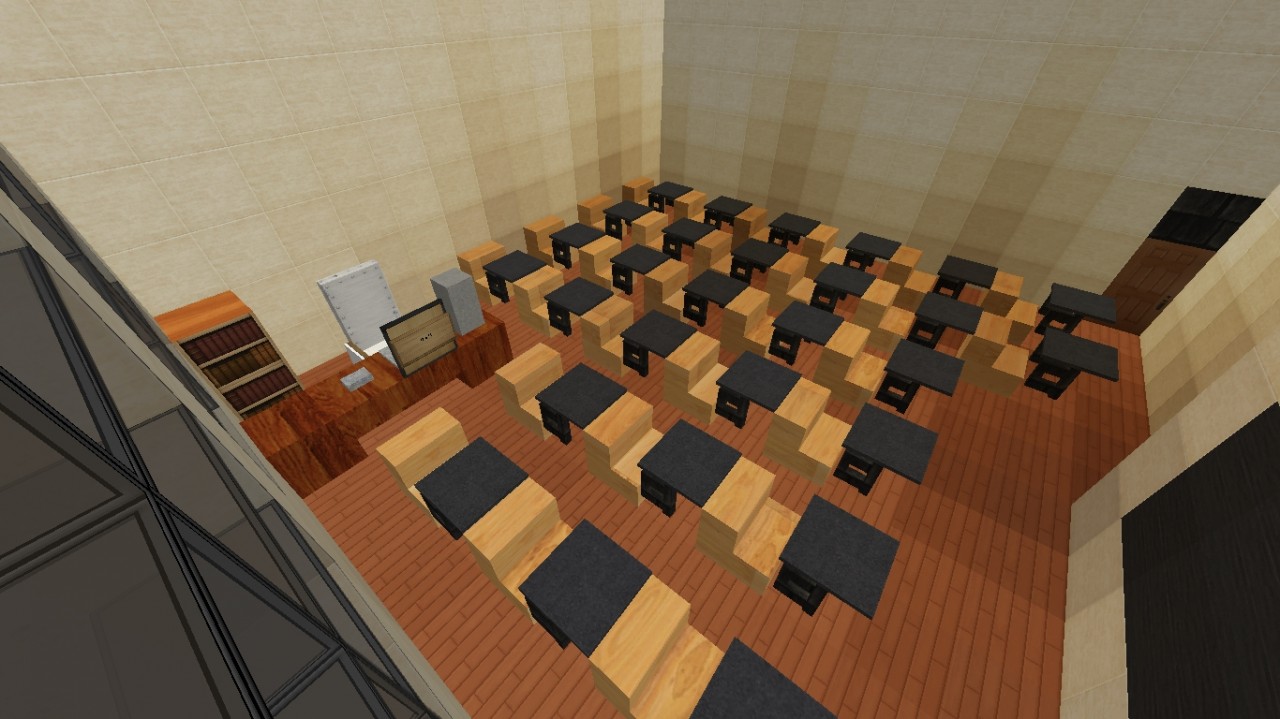 Elementary/Primary School Interior | Operation Realism Minecraft Map