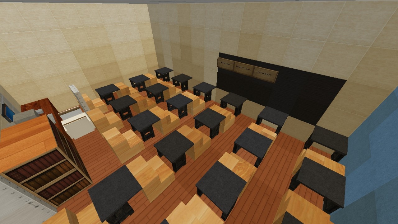 Elementary/Primary School Interior | Operation Realism Minecraft Map