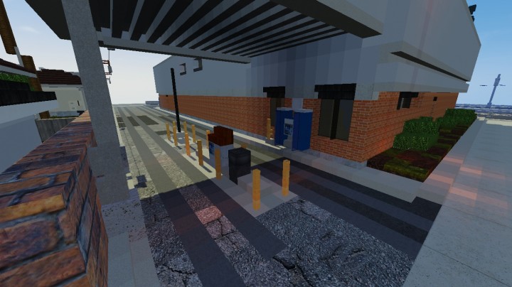 Chase Bank Interior | Operation Realism Minecraft Map