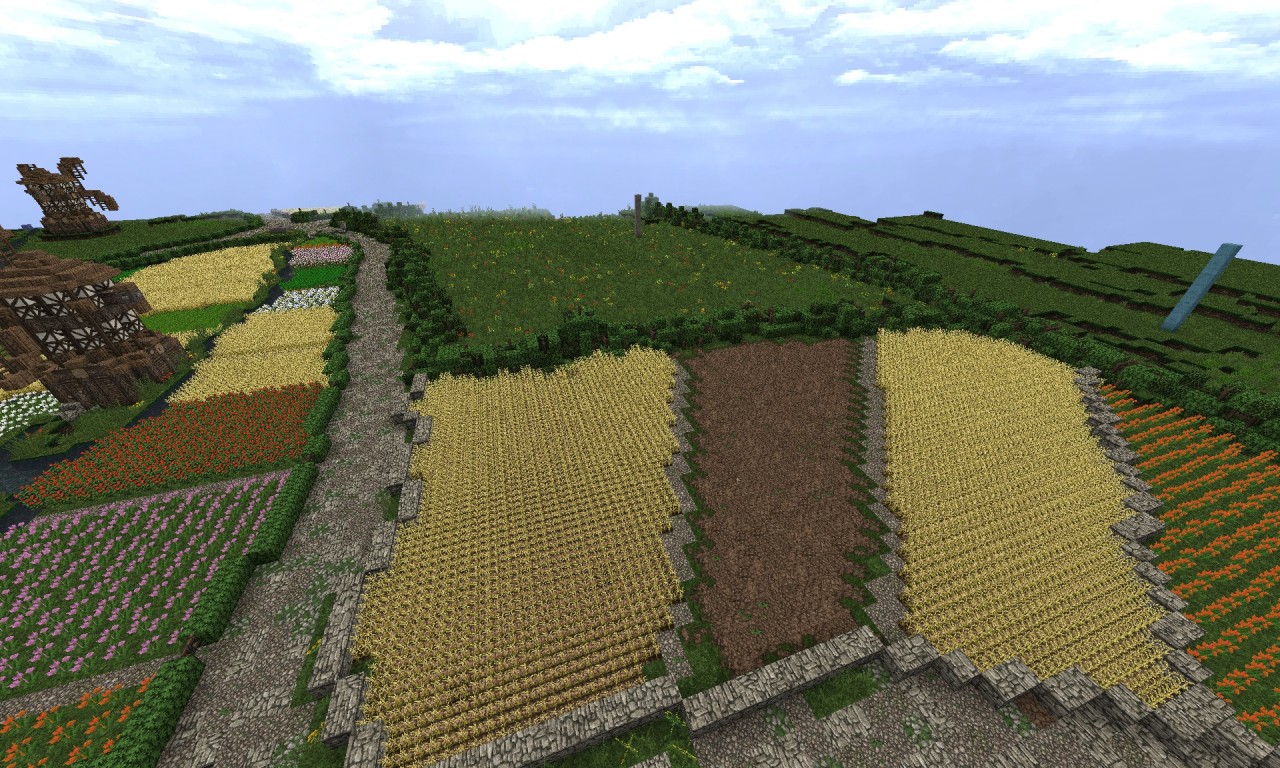 Old Dutch Polders and Countryside Minecraft Map