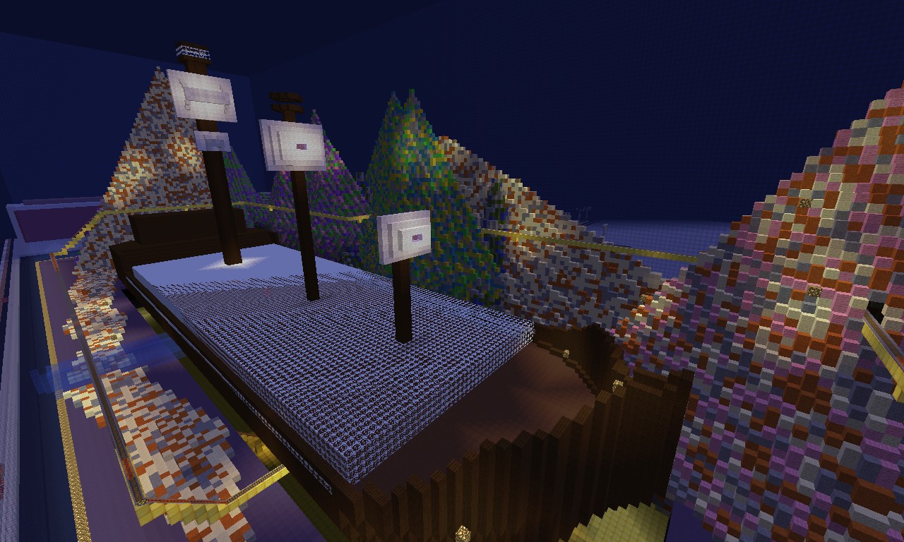 Fish Tank with Pirate Ship Minecraft Map