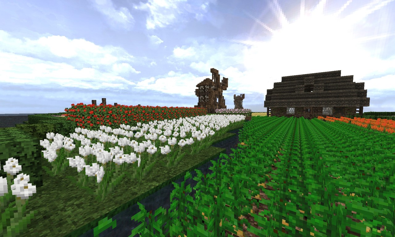 Old Dutch Polders and Countryside Minecraft Map
