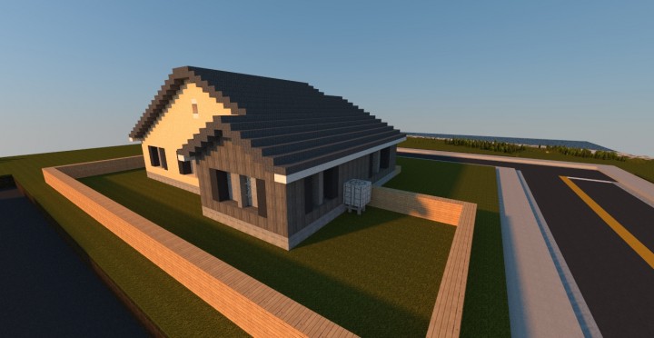 A Random House Minecraft Map