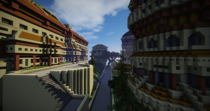 Zorggon - Minecraft Russian-Muslim City (Cinematic) Minecraft Map