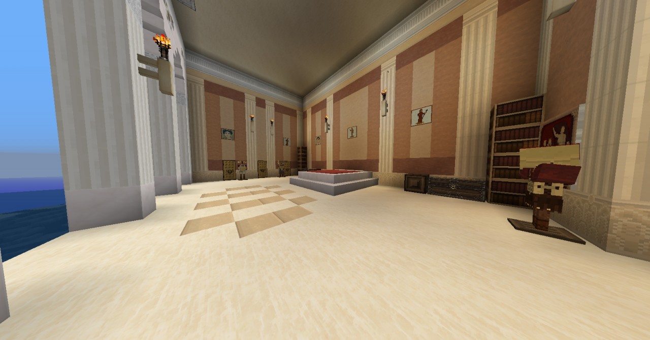 Roman City I (Andoria) - Imperial Palace Minecraft Map