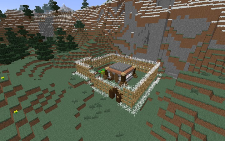 Protected House Minecraft Map