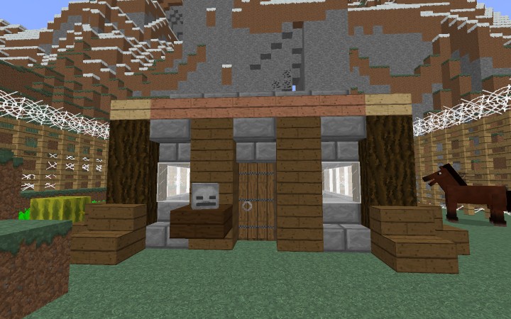 Protected House Minecraft Map