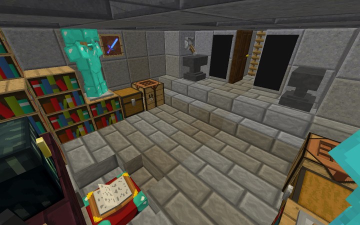 Protected House Minecraft Map