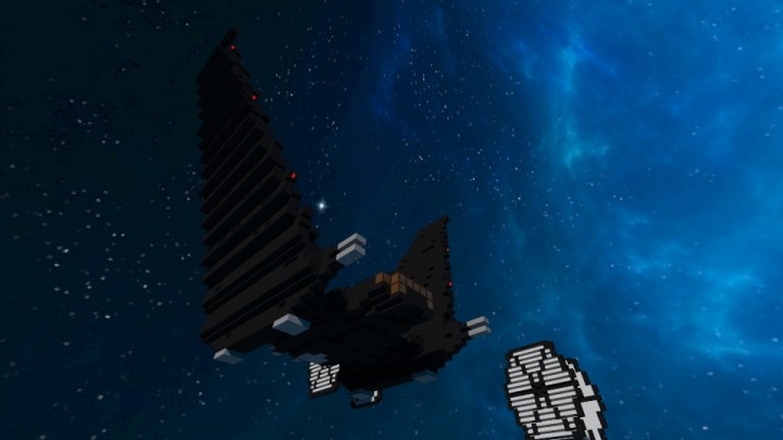 Kylo Ren Command Shuttle STAR WARS Minecraft Map