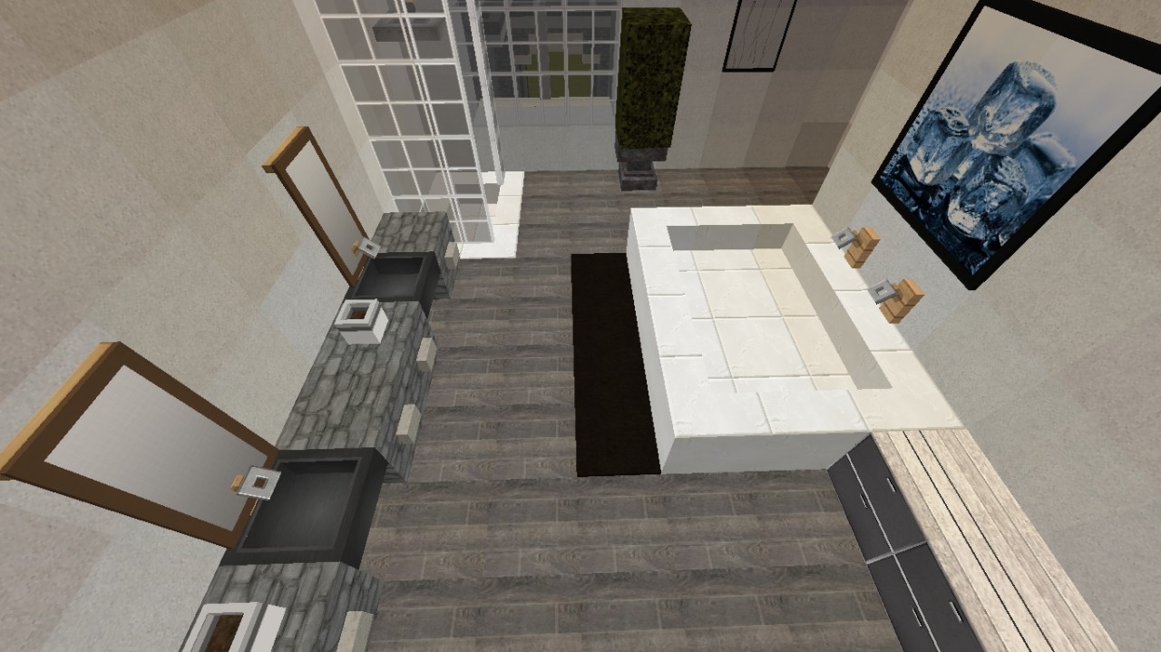 Mansion Interior Second Floor | ECS Minecraft Map