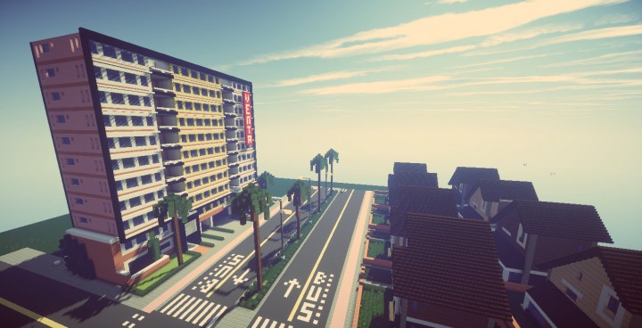 Suburban World Minecraft Map