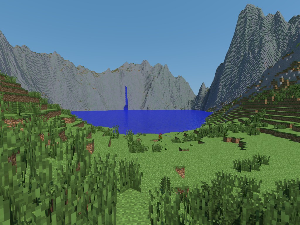 Mount Pinatubo Minecraft Map
