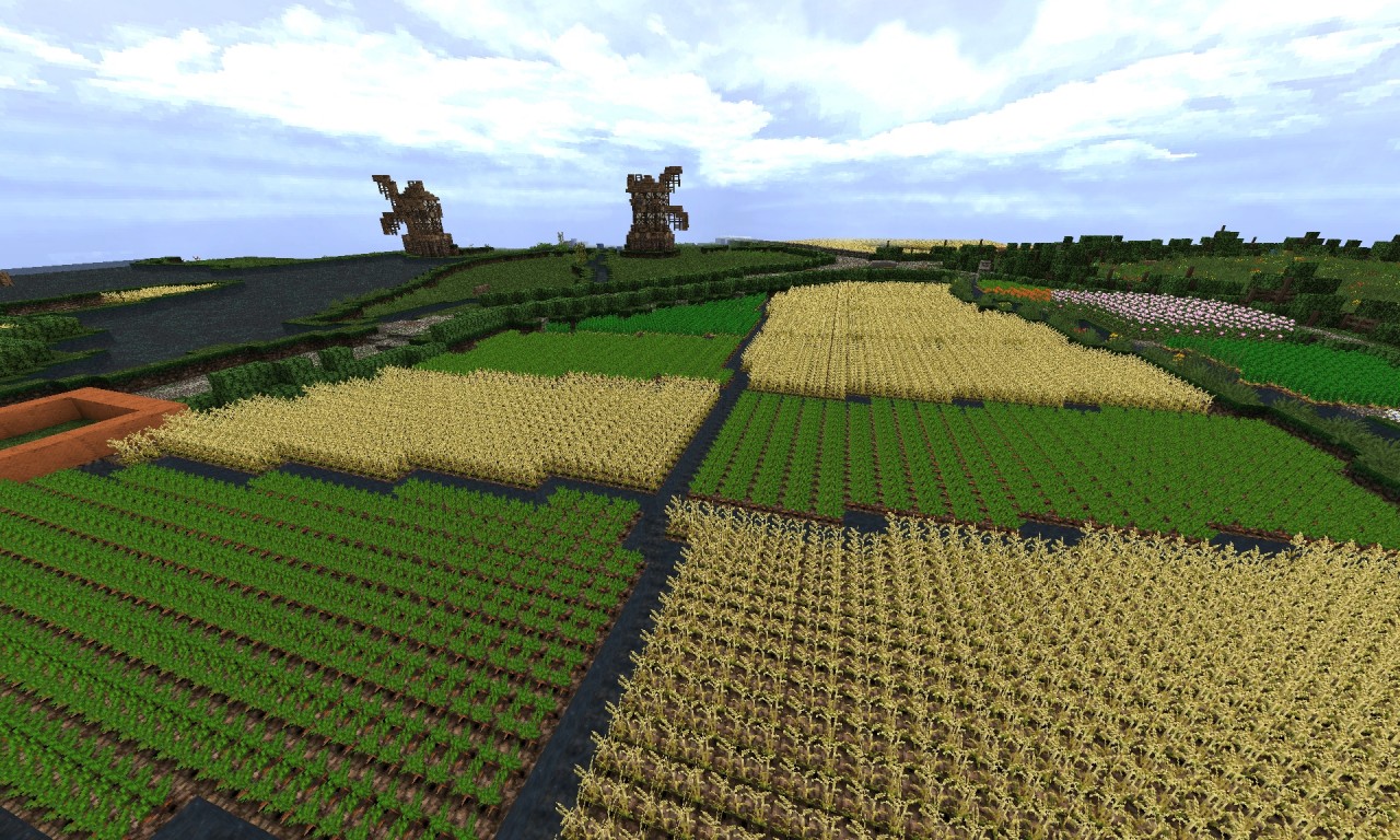 Old Dutch Polders and Countryside Minecraft Map