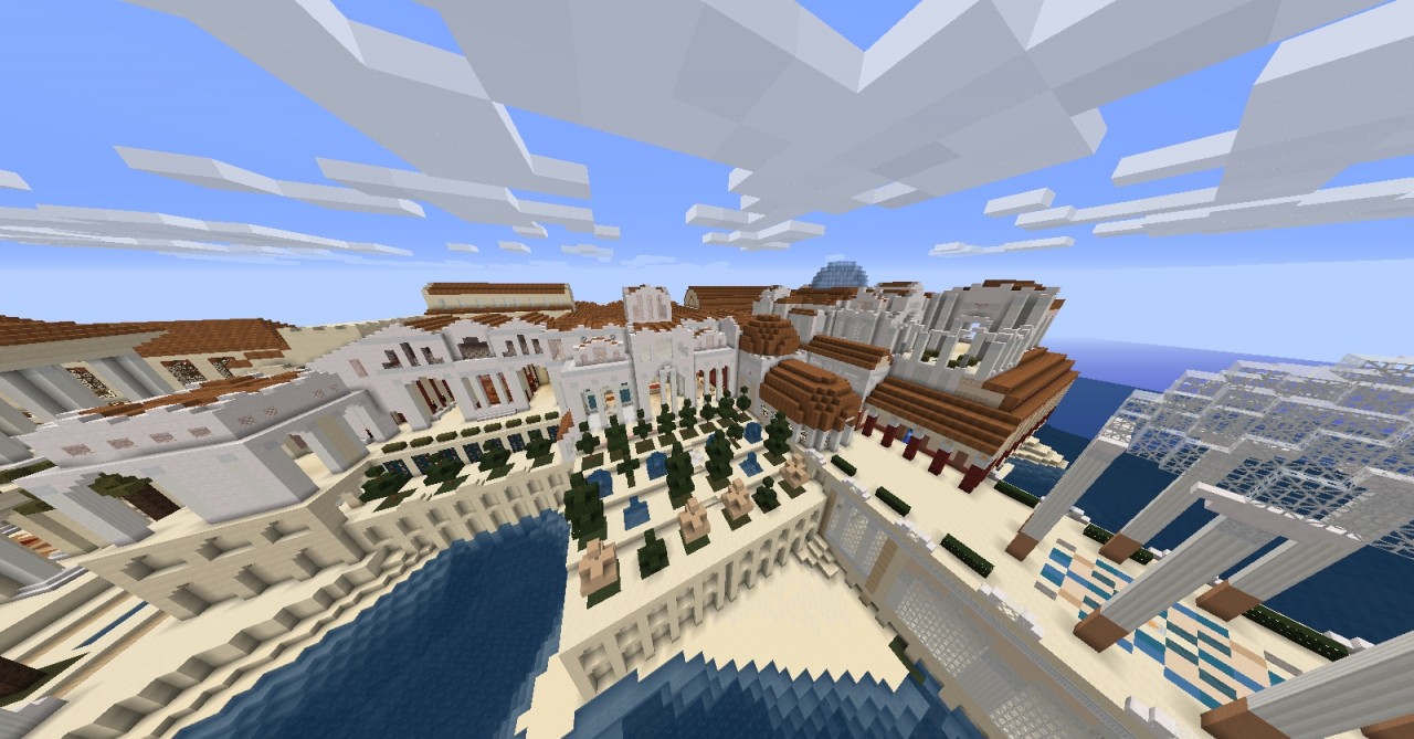 Roman City I (Andoria) - Imperial Palace Minecraft Map