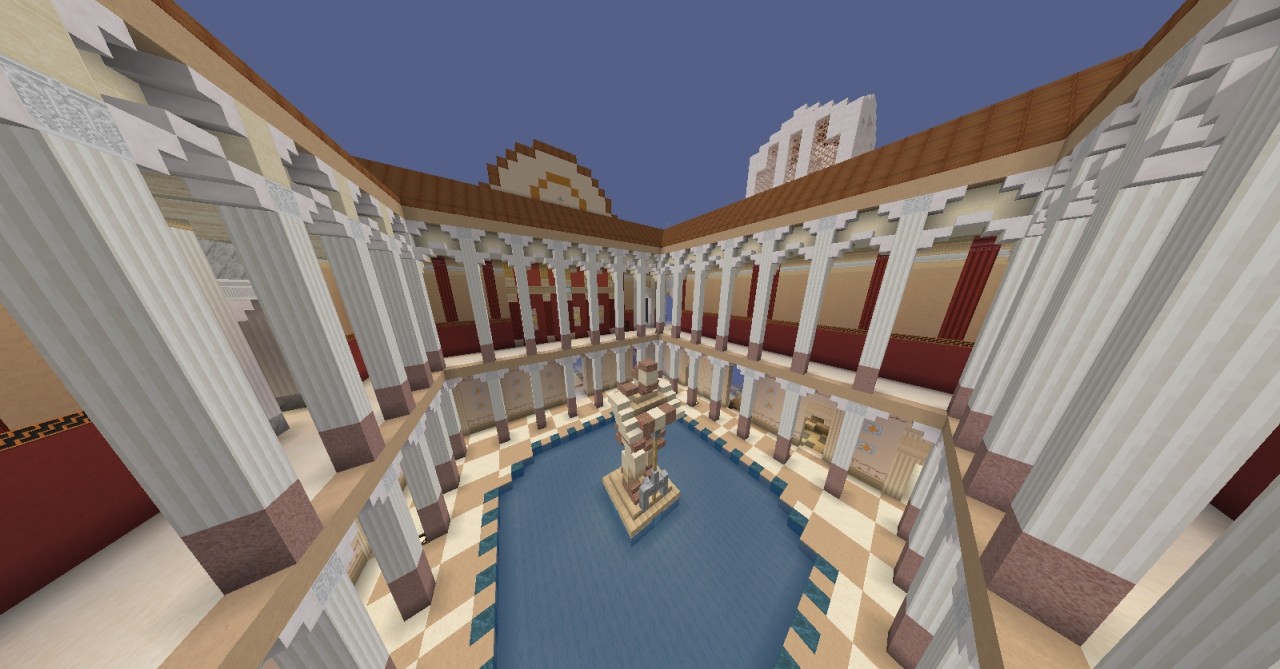 Roman City I (Andoria) - Imperial Palace Minecraft Map