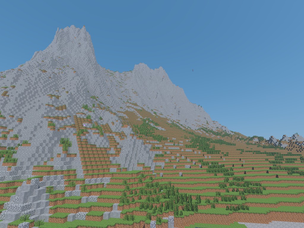 Spike Mountains [+ Download] Minecraft Map
