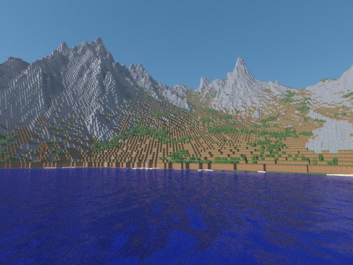 Spike Mountains [+ Download] Minecraft Map