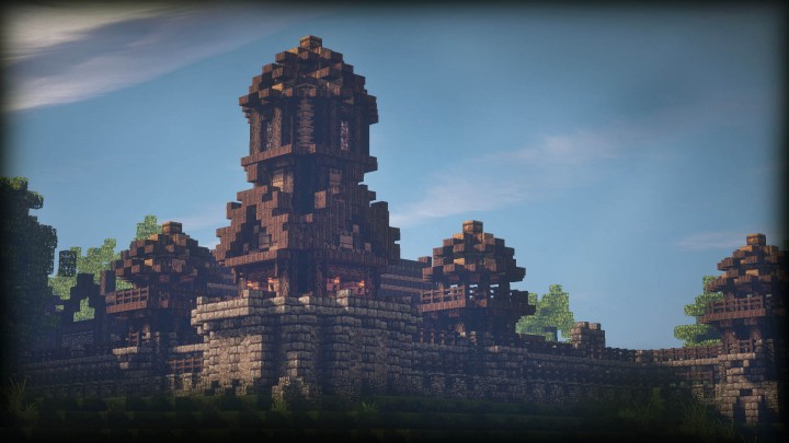 Orcish Village Minecraft Map