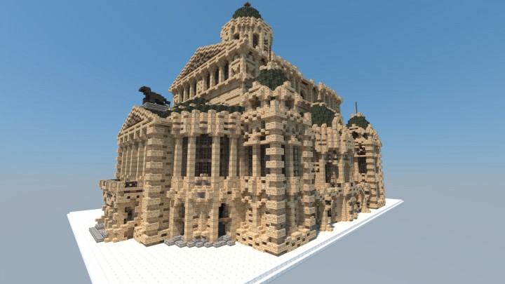 Baroque-style Opera Minecraft Map
