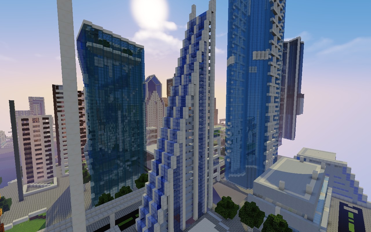 Tech inc headquaters Minecraft Map