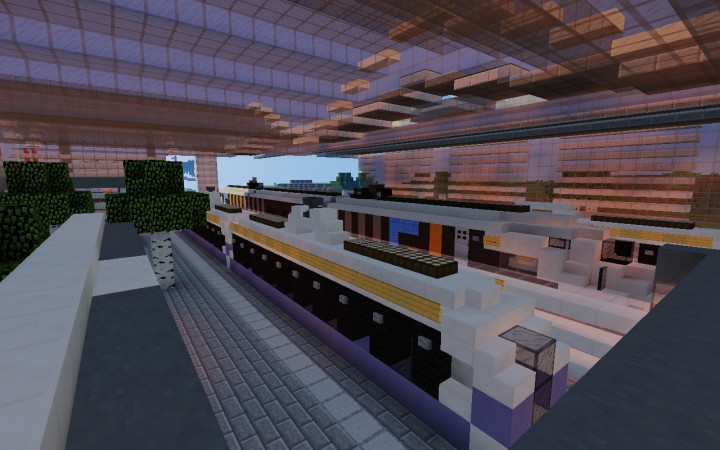 Grand palace station Minecraft Map