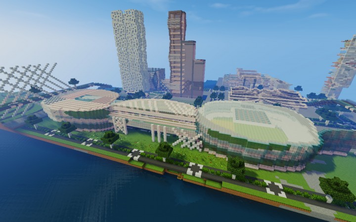National stadium Minecraft Map