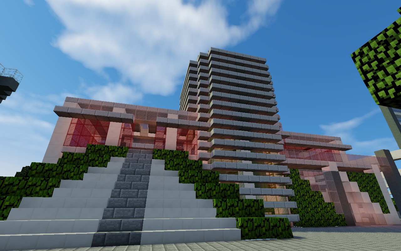 Modern office block Minecraft Map