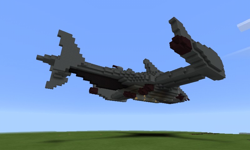 Invisible- class heavy orbital bomber (Strix-Strummer support fleet) Minecraft Map