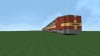 Santa fe El capitan Hi-level train Minecraft Map