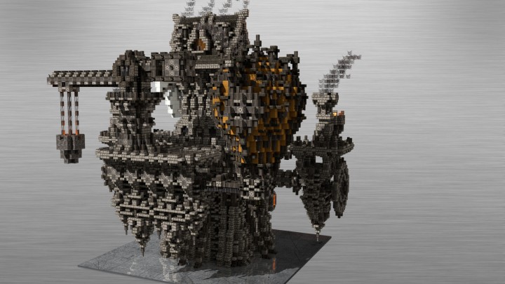 Steampunk Refinery ''Nuts and Gears'' Minecraft Map