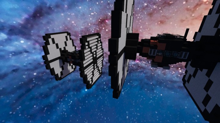 TIE Fighter STAR WARS FIRST ORDER Minecraft Map