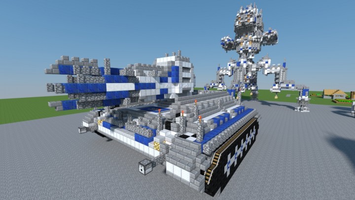 UN- terrain vehicles and walkers Minecraft Map