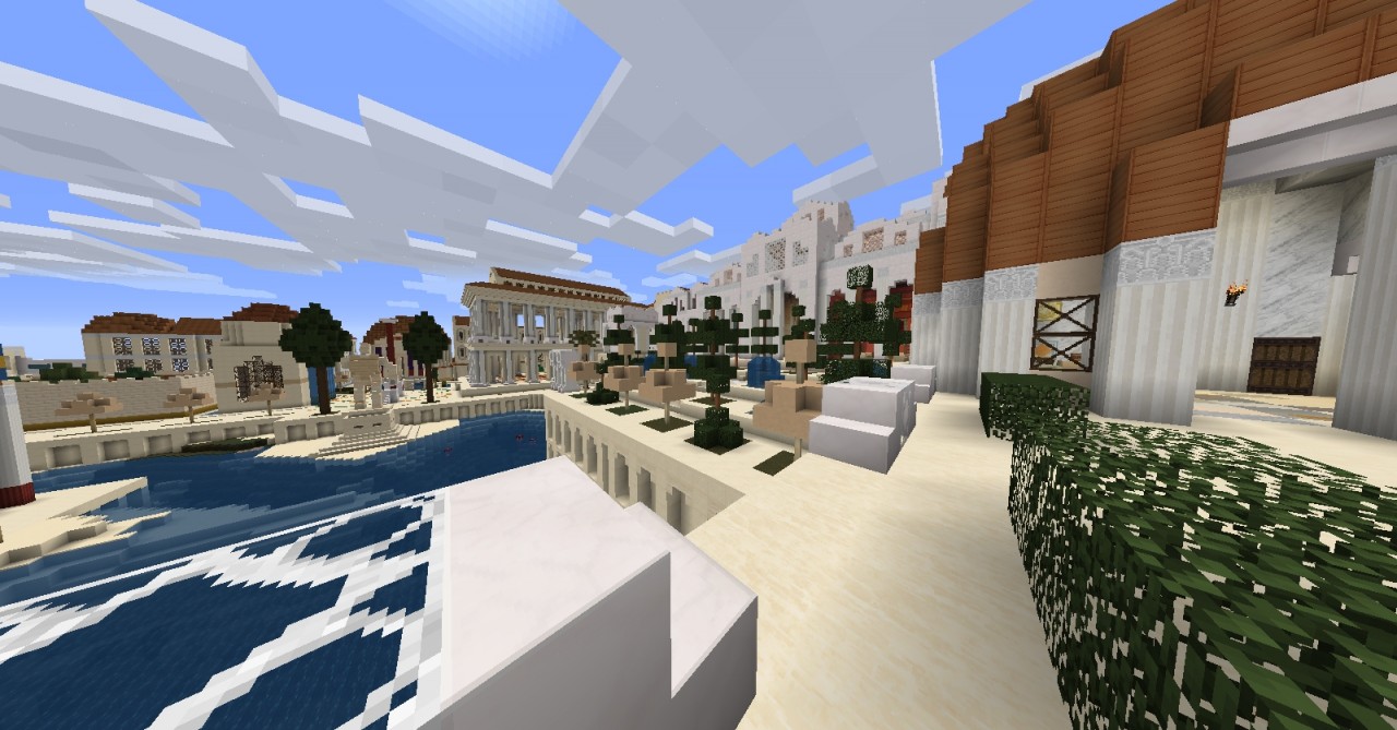 Roman City I (Andoria) - Imperial Palace Minecraft Map