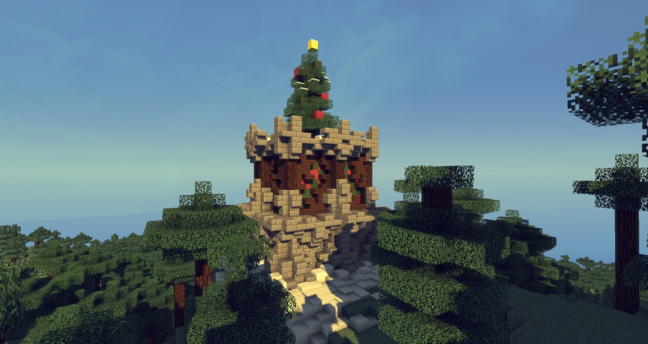 Winter Tower Minecraft Map