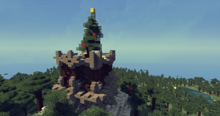 Winter Tower Minecraft Map