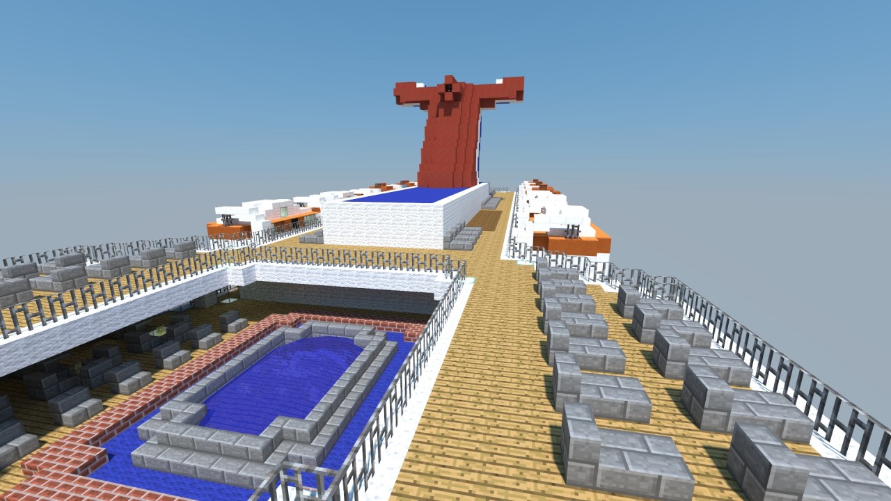 Carnival Jubilee [1:1 Scale] + [Exterior Only] [1.8] Minecraft Map