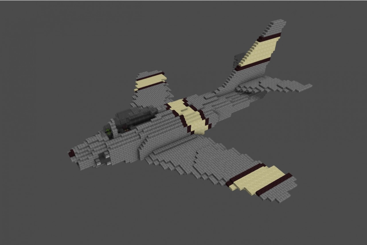 F-86 Sabre [5:1] Minecraft Map