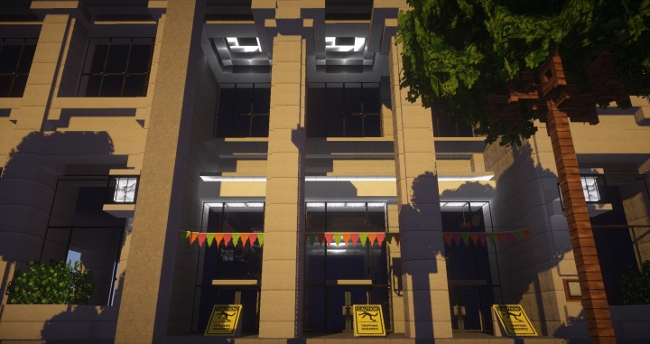Merchant Exchange Building Minecraft Map
