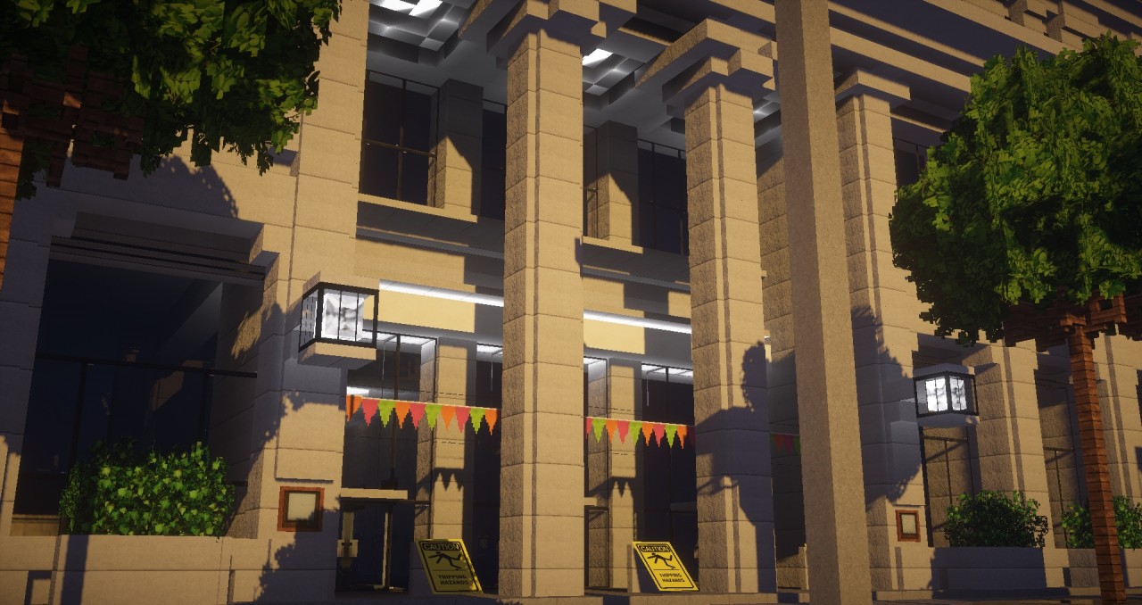 Merchant Exchange Building Minecraft Map