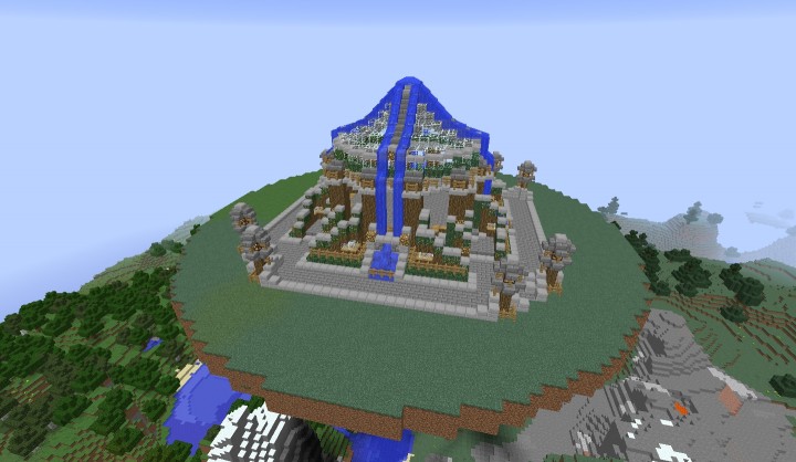 Garden Spawn Minecraft Map