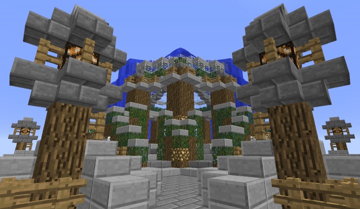 Garden Spawn Minecraft Map