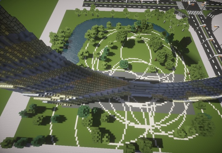 Crescent Moon Tower Dubai Minecraft Project